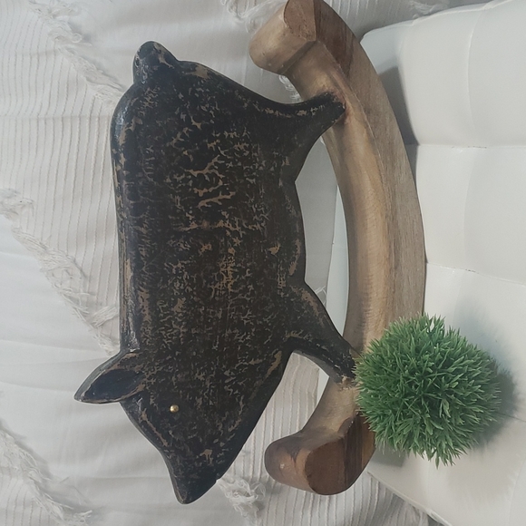 Wood | Accents | Wooden Pig Decor | Poshmark
